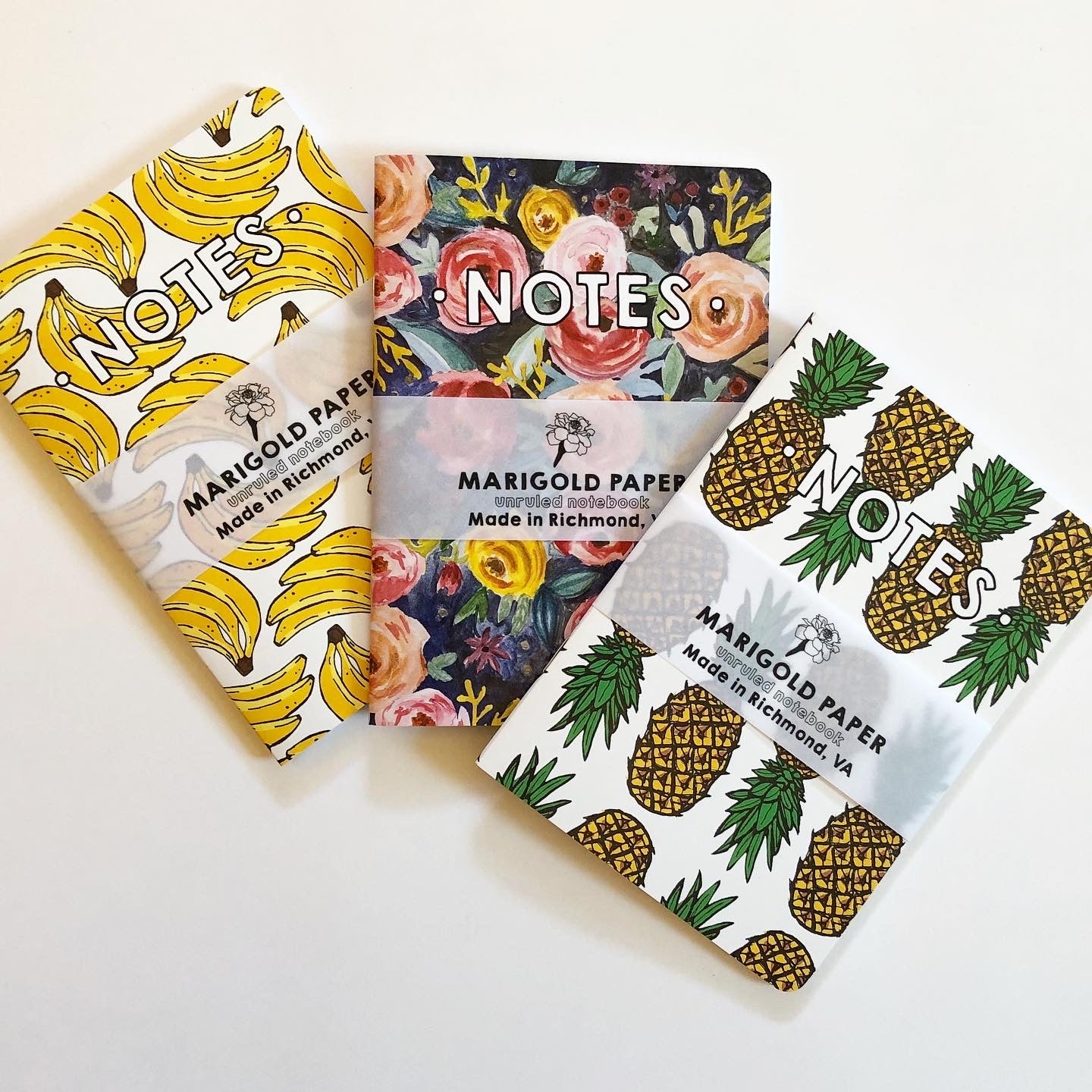 Va Small Green Paper Notepads